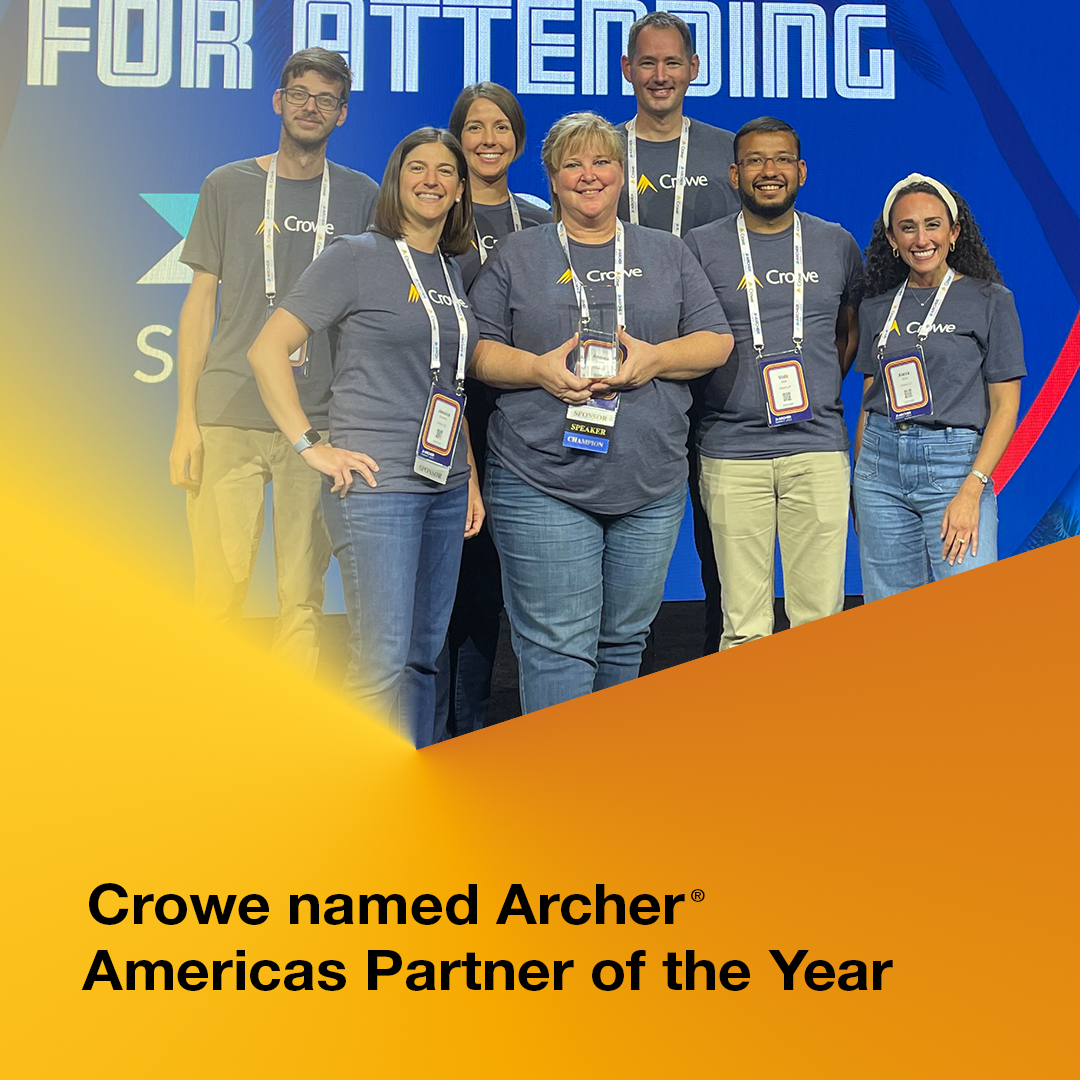 Crowe once again named Archer® Americas Partner of the Year | Crowe LLP