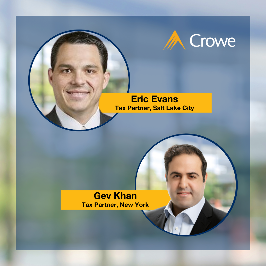 Crowe bolsters private equity tax services with two new partners ...