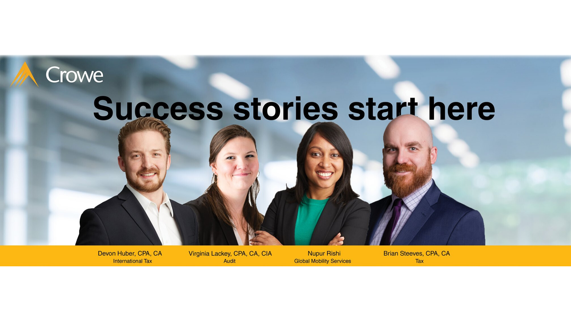 Crowe MacKay Welcomes four new Partners in 2020 | Crowe MacKay