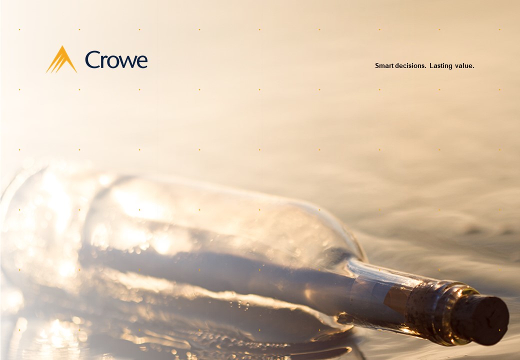 Home | Crowe Veritas