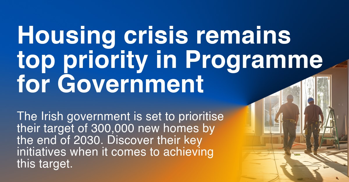 What the new Programme for Government means for housing | Crowe Ireland