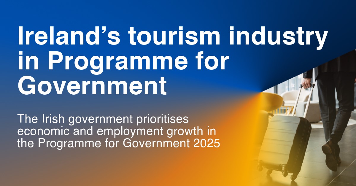 Ireland’s tourism industry in the Programme for Government 2025 | Crowe ...