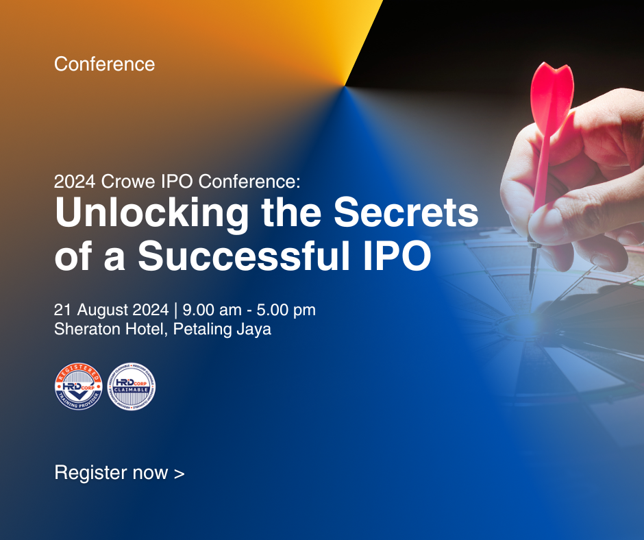 2024 Crowe IPO Conference: Unlocking the Secrets of a Successful IPO ...