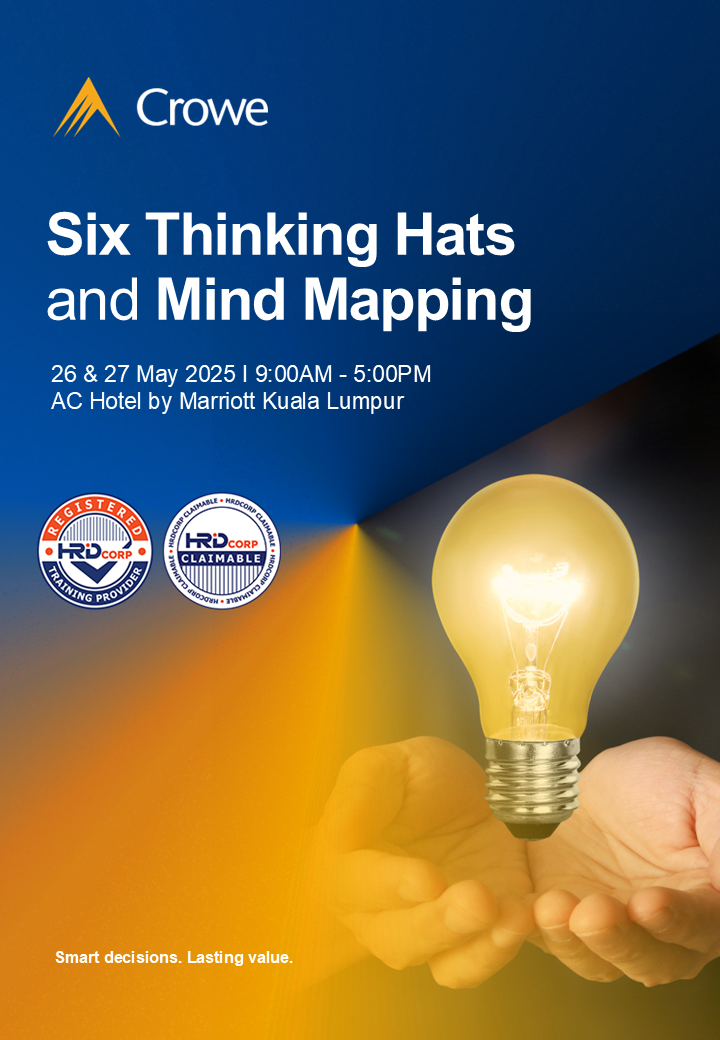 Six Thinking Hats and Mind Mapping | Crowe Malaysia PLT