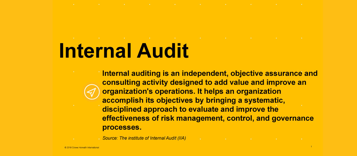 Internal Audit | Crowe Saudi Arabia
