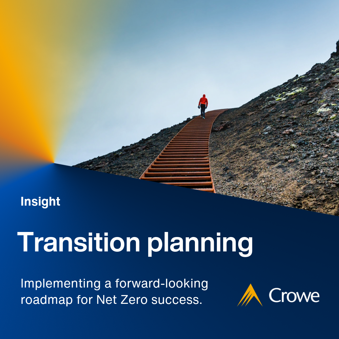 Transition planning | Crowe UK