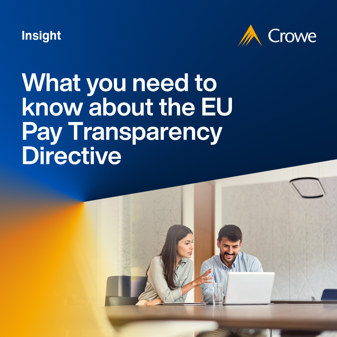 EU Pay Transparency Directive | Crowe UK