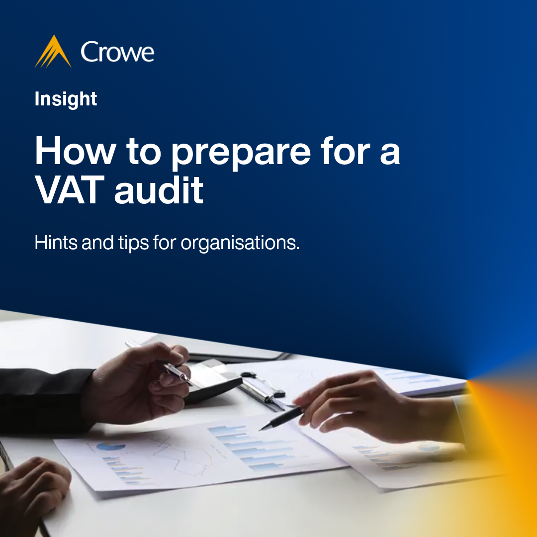 VAT audit | Crowe UK