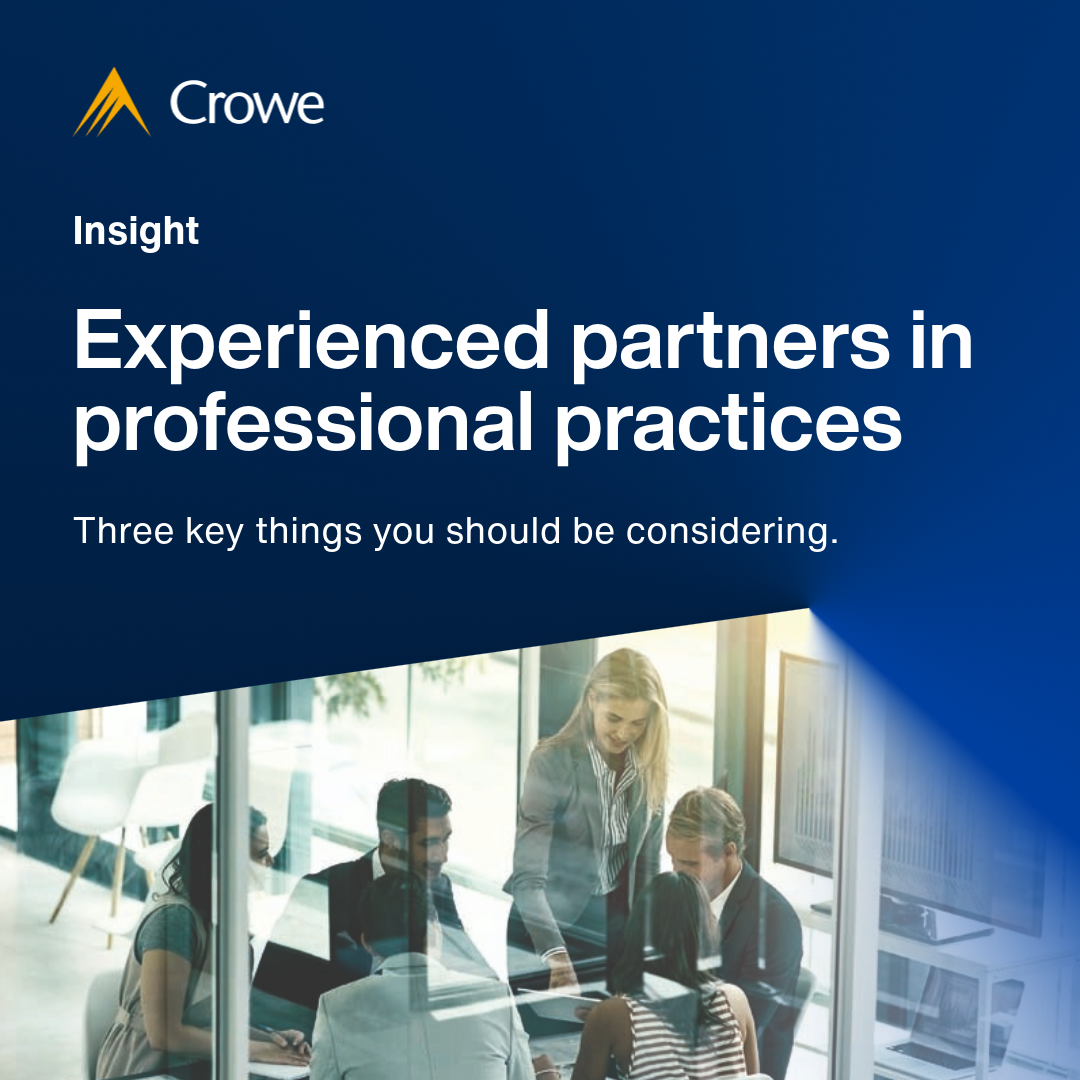 Seasoned and experienced partners | Crowe UK