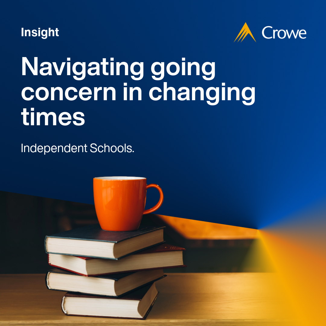 Independent schools changing times | Crowe UK