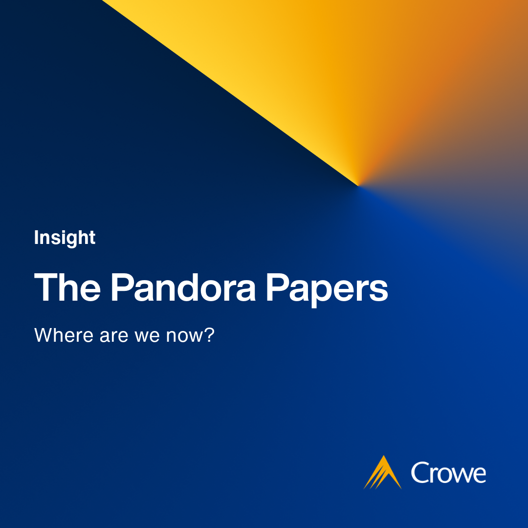 The Pandora Papers: HMRC offshore compliance guidance | Crowe UK