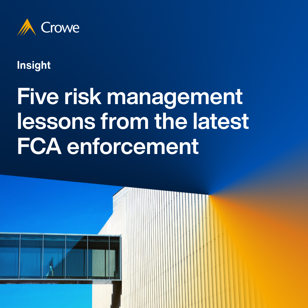 What can we learn from FCA enforcement about modern risk management ...