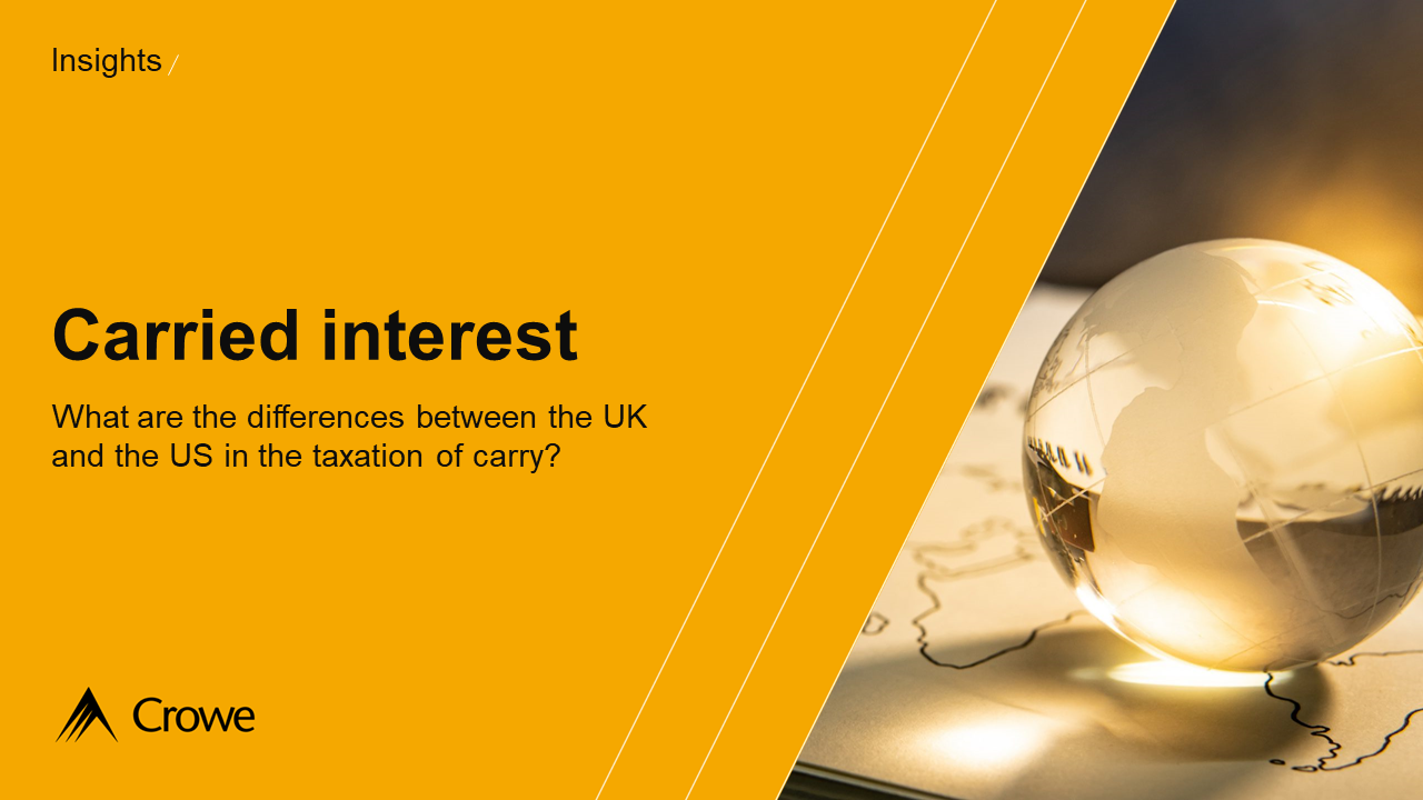 Carried interest | Crowe UK