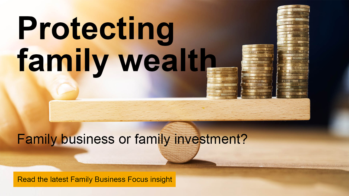 Protecting family wealth - Family business or family investment? | Crowe UK
