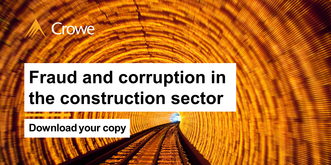 Fraud and corruption in the construction sector | Crowe UK