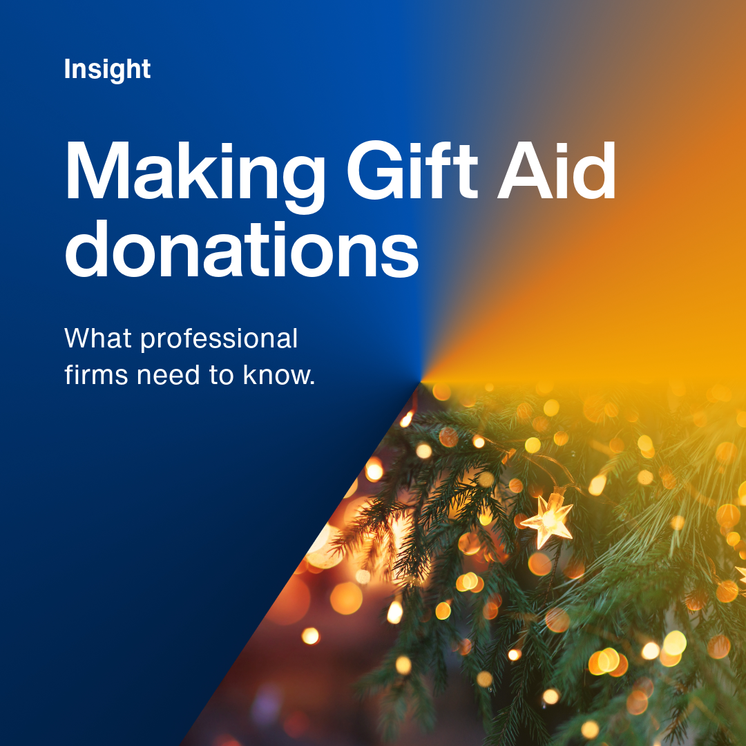 Donating to charity in the festive season via Gift Aid | Crowe UK