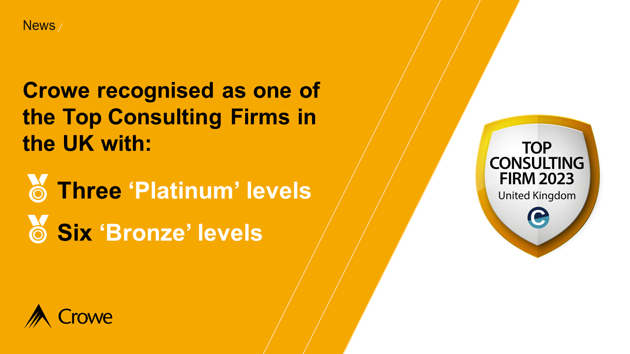 Crowe UK’s leading consultancy firms | Crowe UK