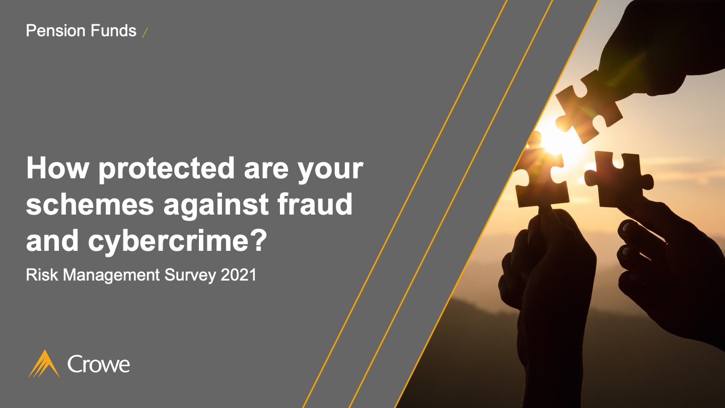 Risk management survey | Crowe UK